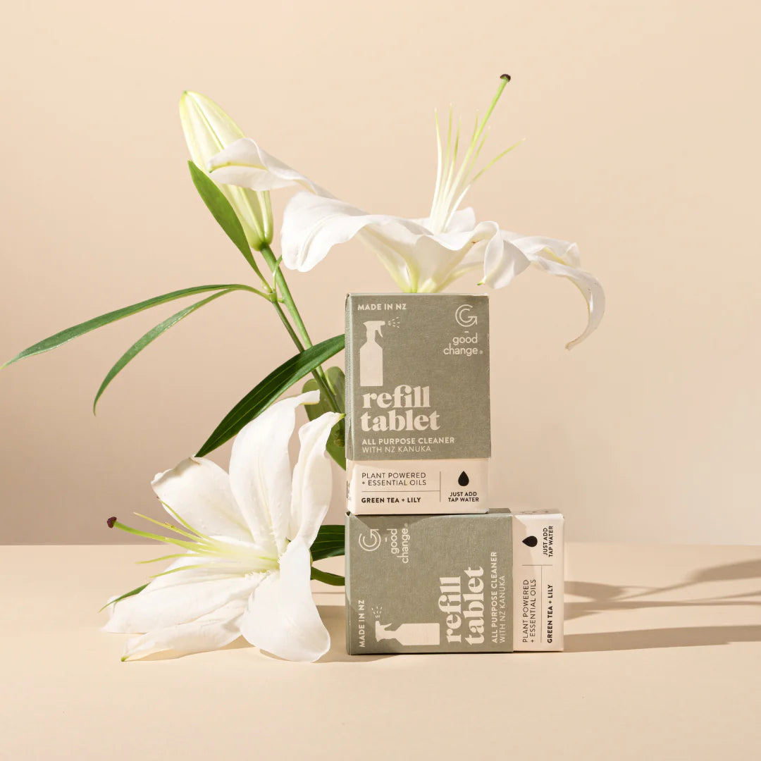 All Purpose Refill Tablet Green Tea & Lily - by Good Change | Be Real ...