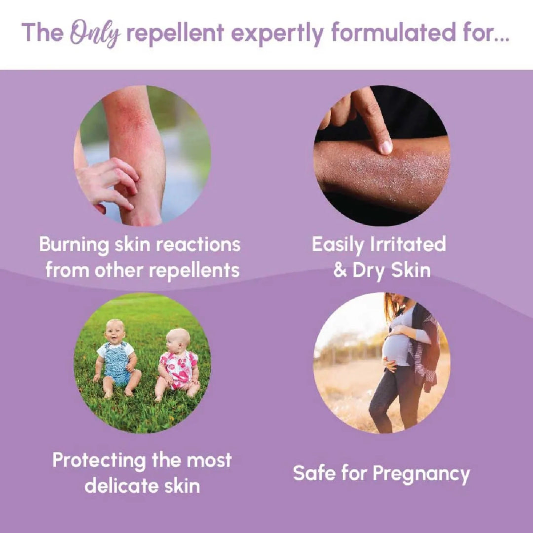 Good Riddance Sensitive Insect Repellent | Be Real Co. for mother earth